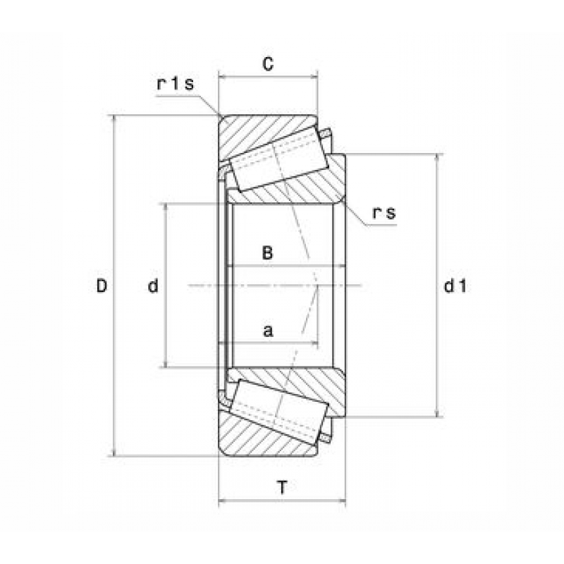 Rolamento de Rolos Cônicos HM803146/803110 - 41,27x88,9x29,37x30,16mm
