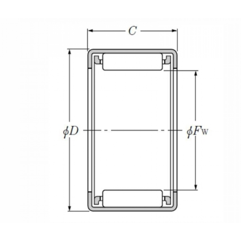 Bucha de Agulhas HK2820 - 28x35x20mm